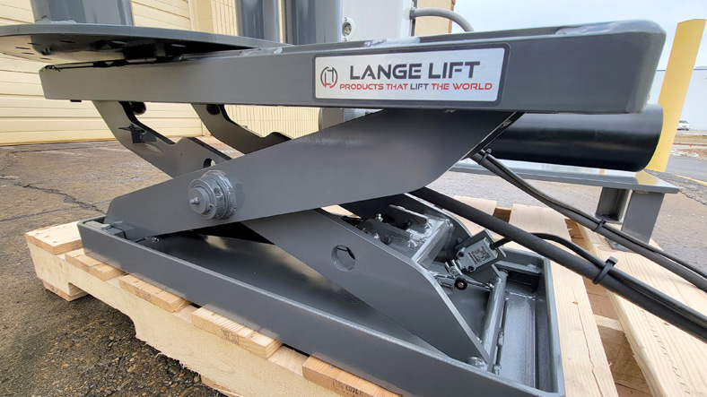 Custom Aerospace Scissor Lift - Electric over Hydraulic | Lange Lift